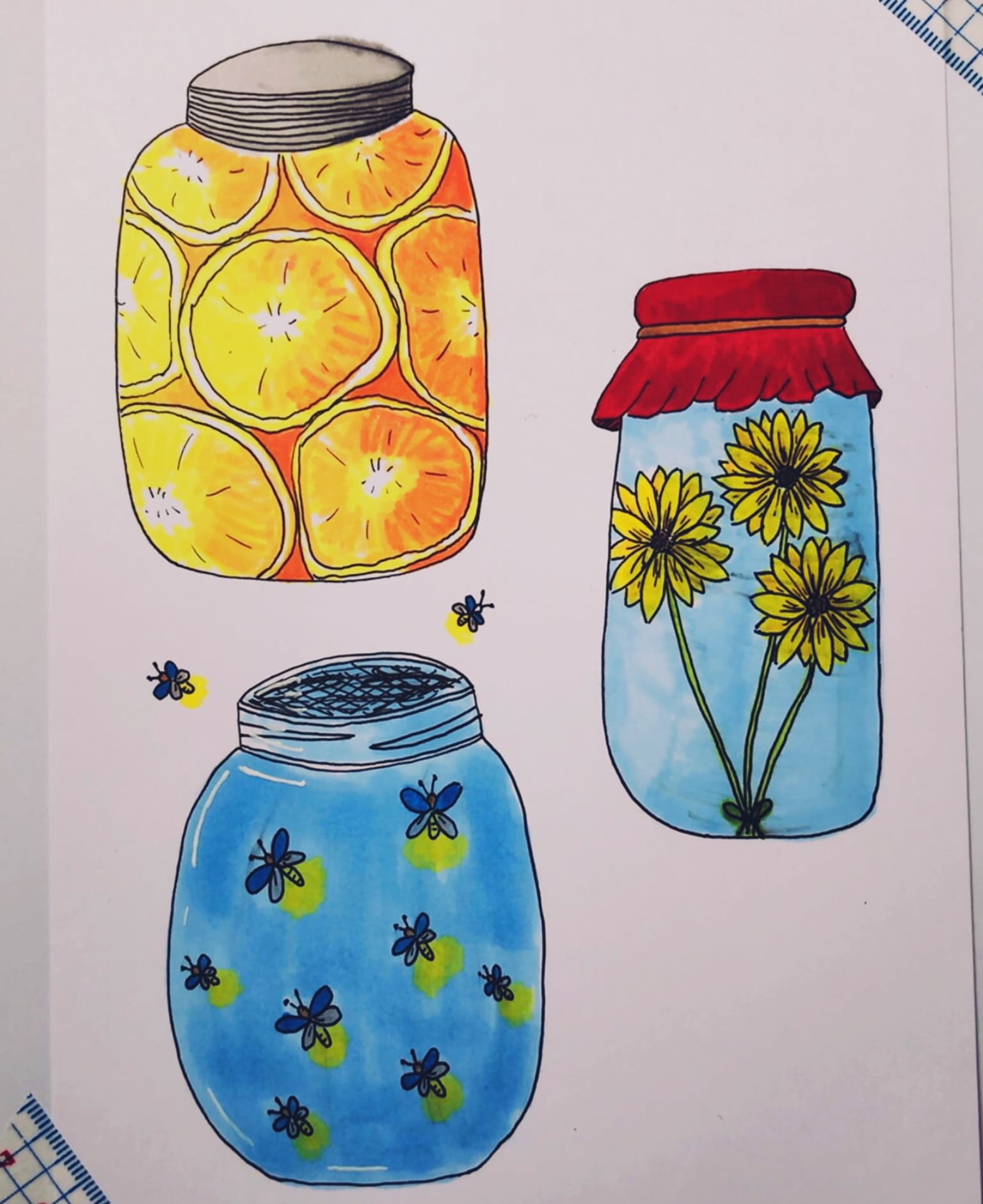 Mindful fill the jars exercise • The Creative Cooldown