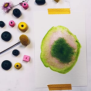 Mindful agate stone drawing exercise • The Creative Cooldown