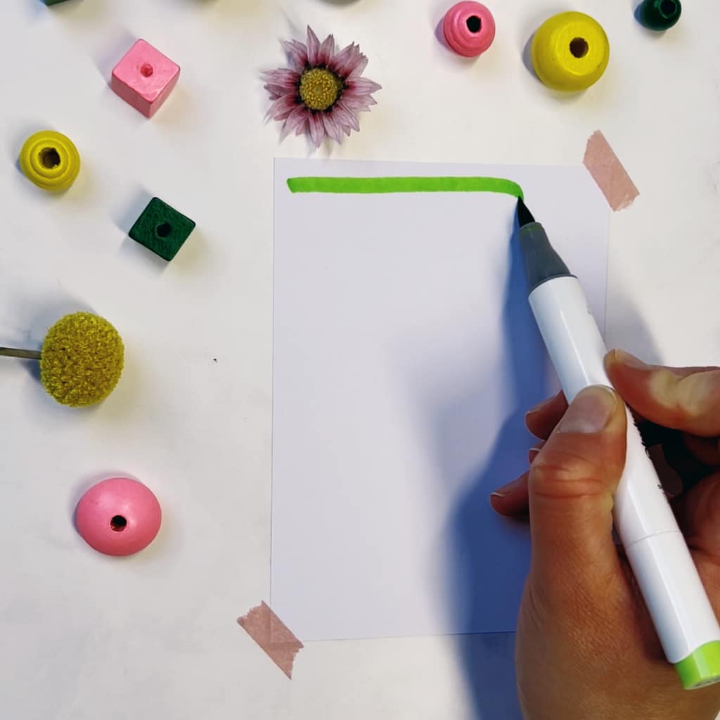 Mindful draw your breath exercise • The Creative Cooldown