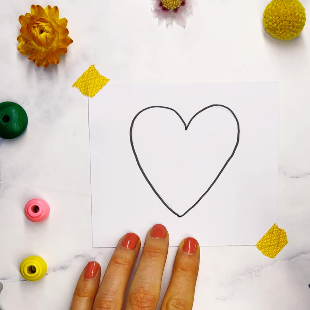 Valentine's creativity: neurographic heart drawing • The Creative Cooldown