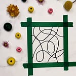 Mindful neurographic coloring exercise • The Creative Cooldown