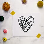 Valentine's creativity: neurographic heart drawing • The Creative Cooldown
