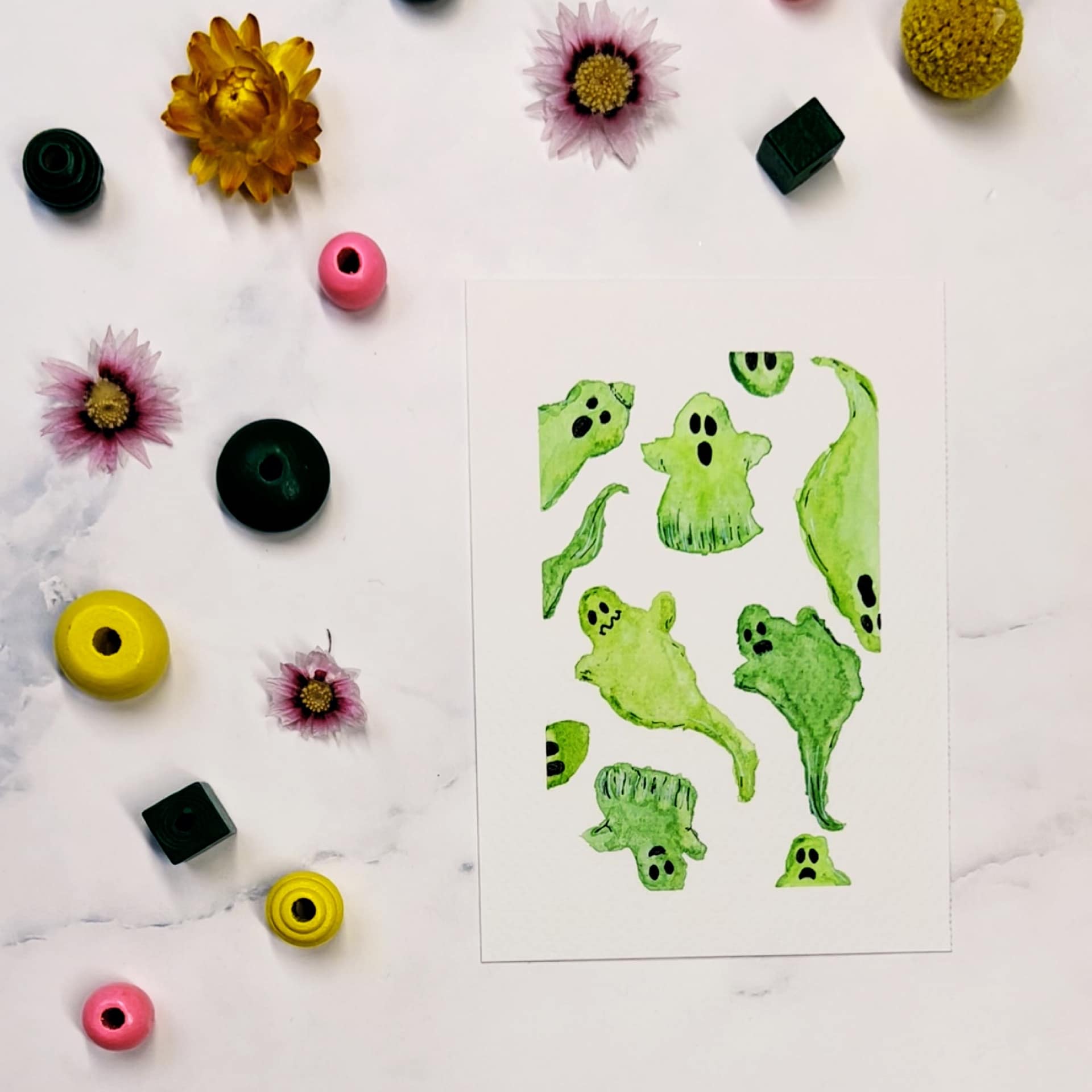Mindful spooky Halloween exercise • The Creative Cooldown