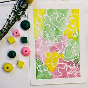 Mindful invisible drawing exercise • The Creative Cooldown