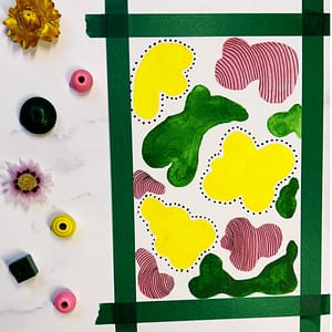 Mindful organic shapes exercise • The Creative Cooldown
