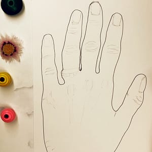 Mindful hand drawing: the calming joy of observing • The Creative Cooldown