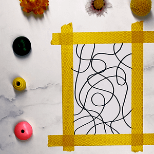 Sketching Calm: Turning Lines into Shapes • The Creative Cooldown