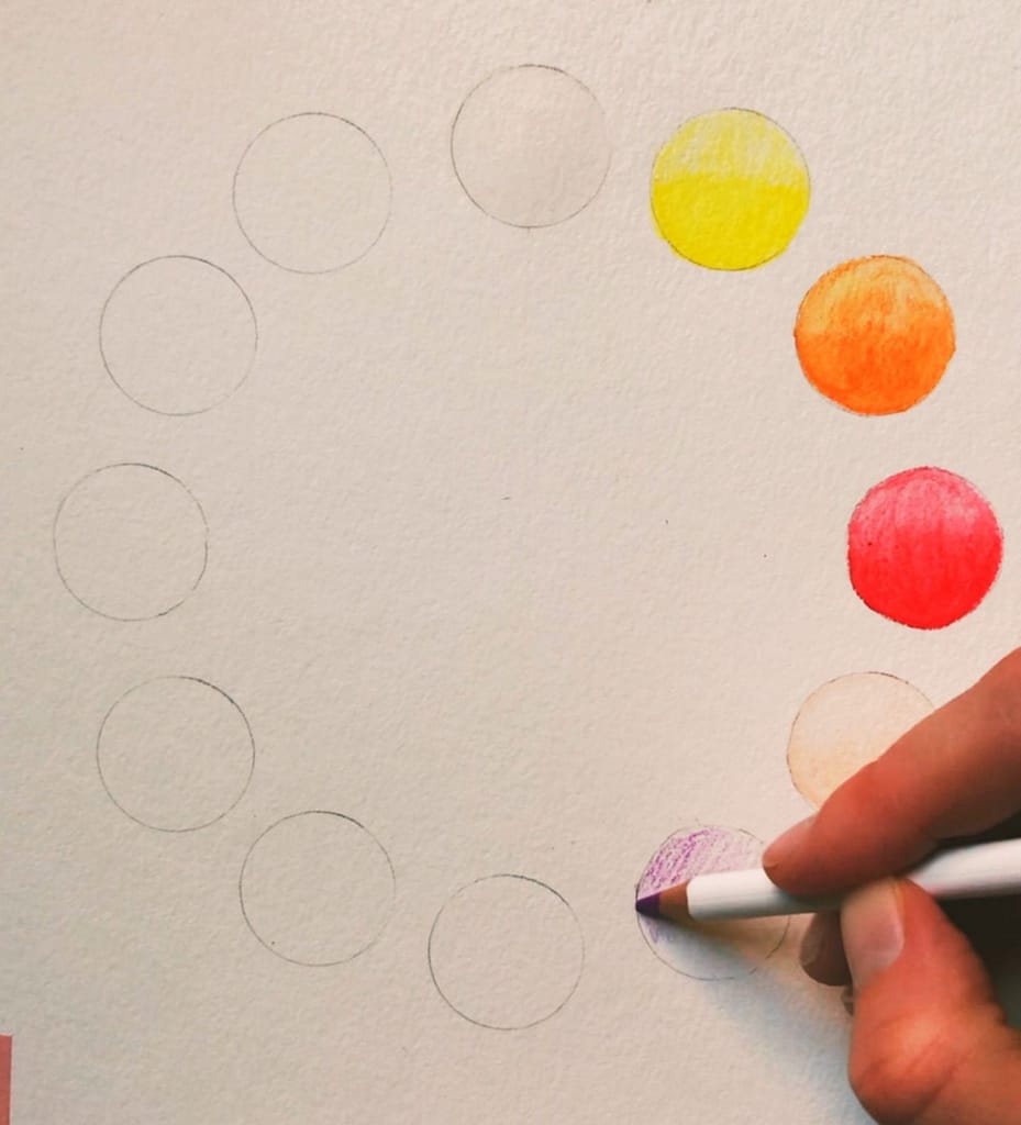 Mindful color swatching exercise • The Creative Cooldown