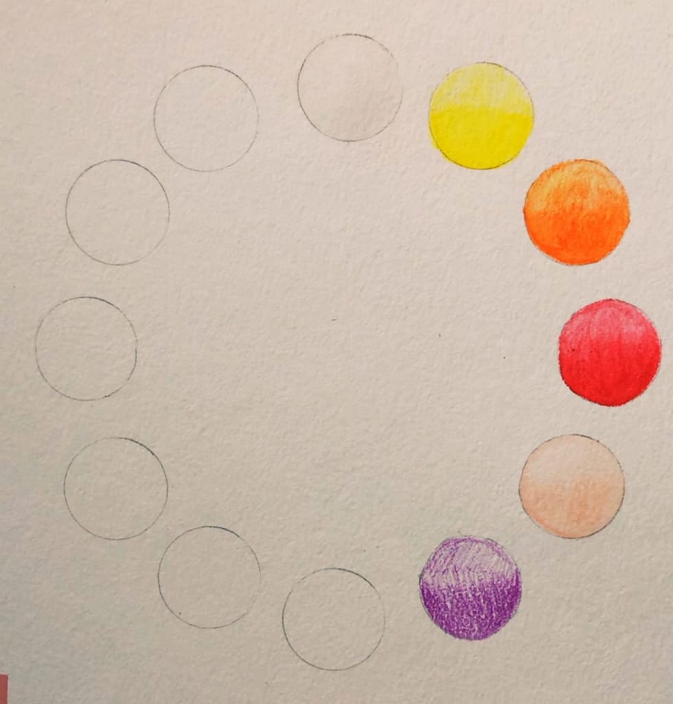 Mindful color swatching exercise • The Creative Cooldown