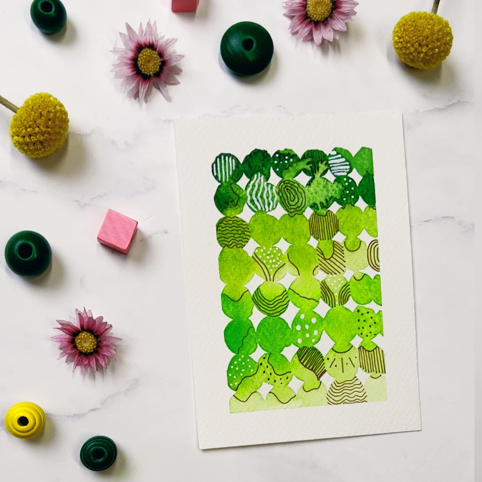 Mindful blending patterns exercise • The Creative Cooldown