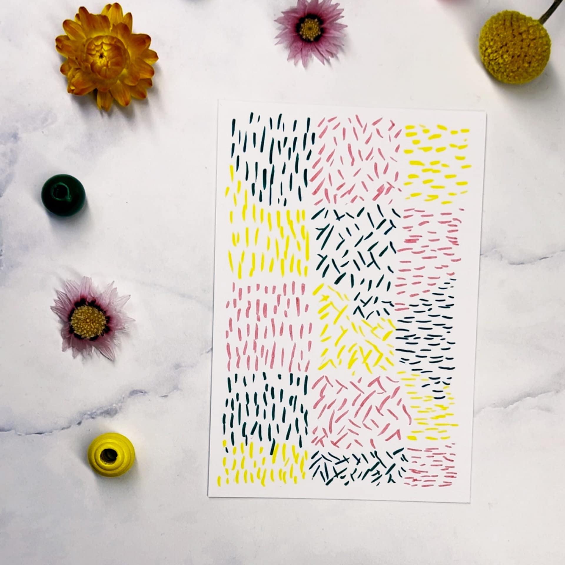 Mindful mark-making exercise • The Creative Cooldown