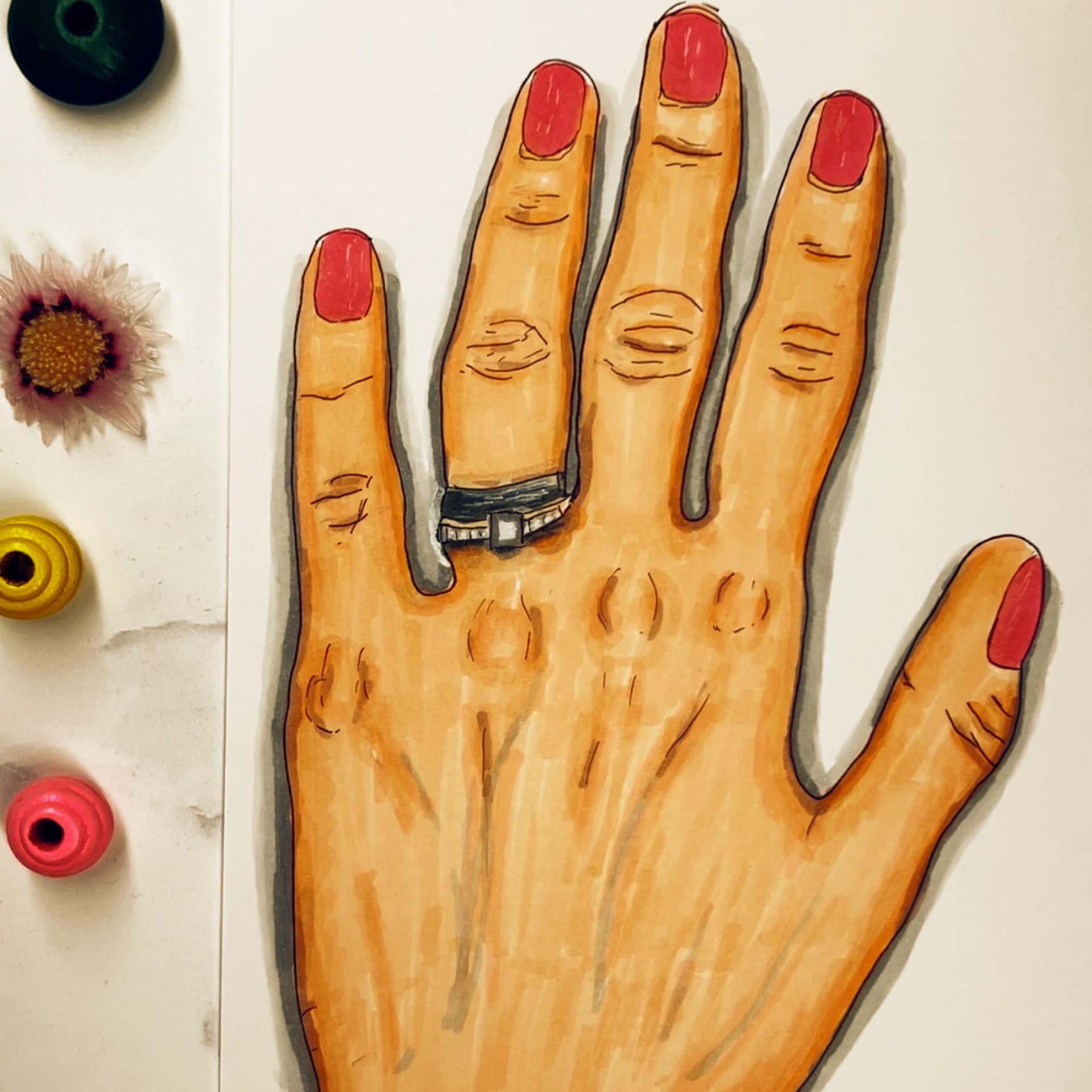 Mindful hand drawing: the calming joy of observing • The Creative Cooldown