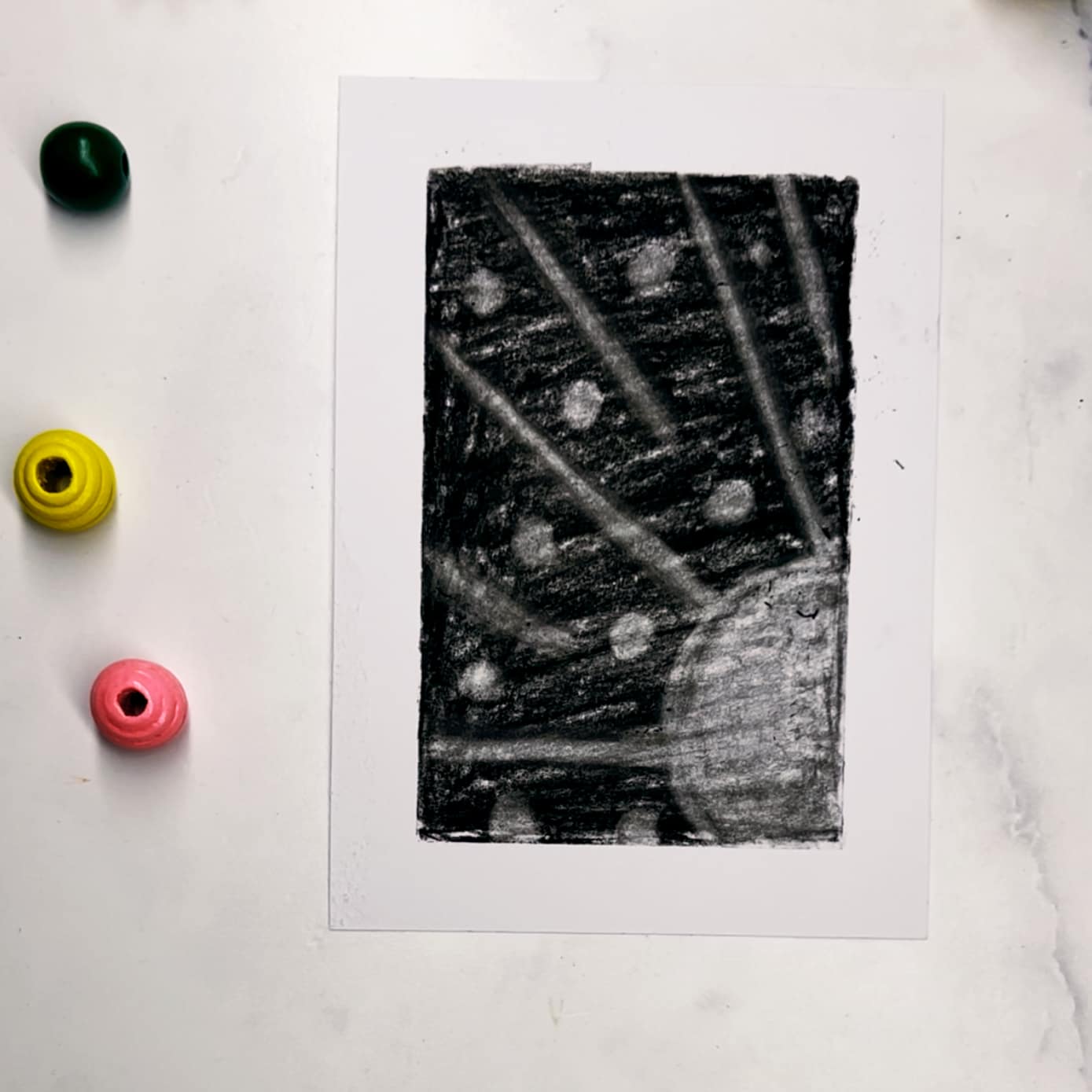 Quick Art Exercise for Busy Moms: Eraser Drawing • The Creative Cooldown