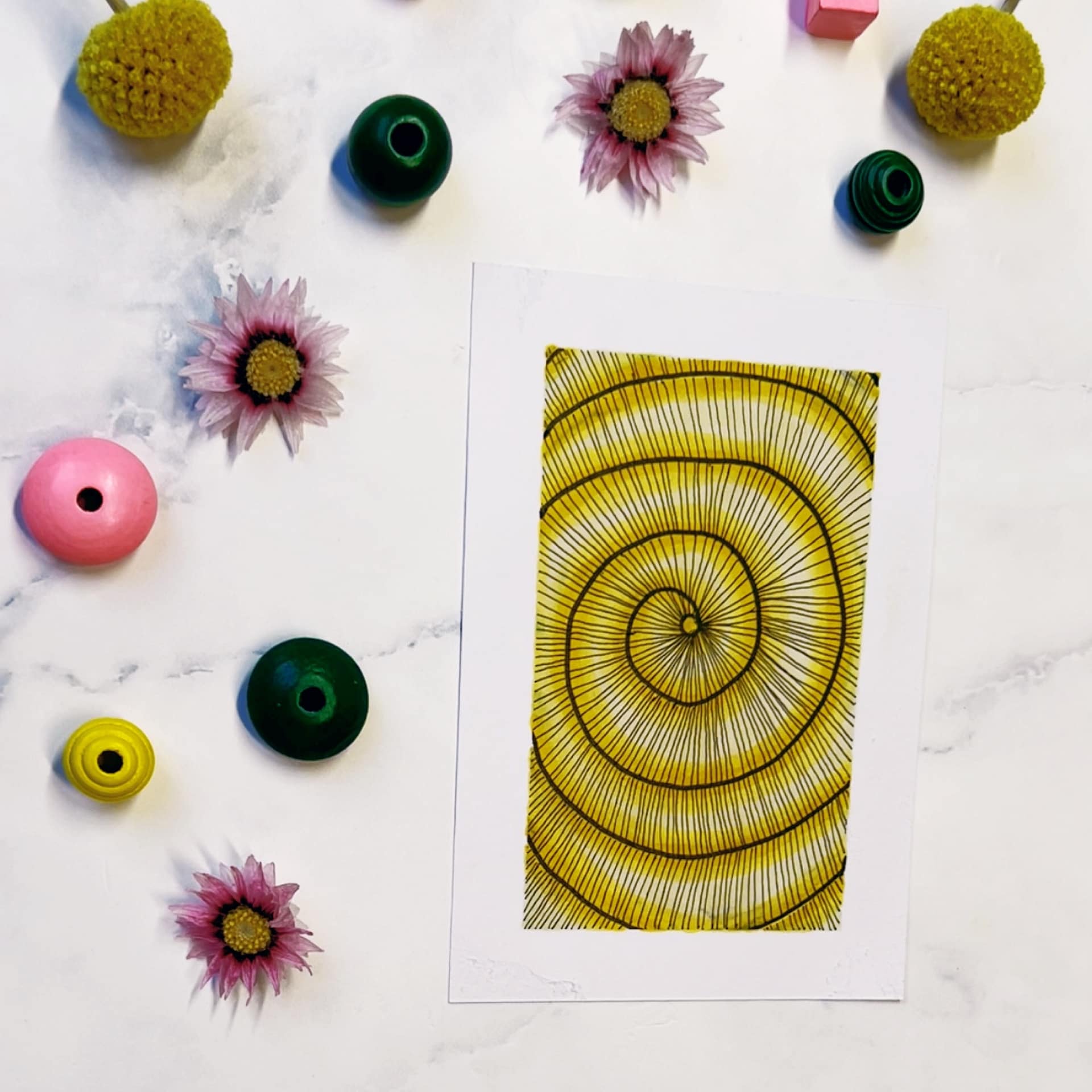 Mindful spiral exercise • The Creative Cooldown