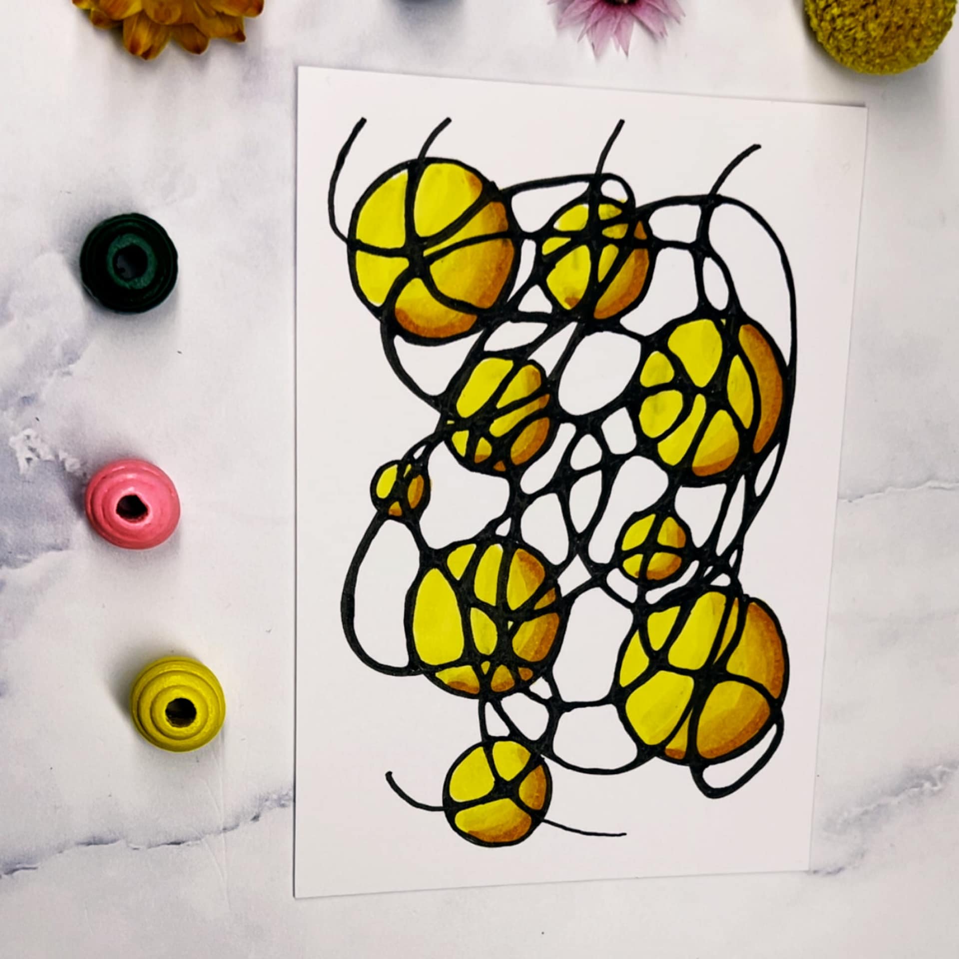 Creating Calmness with Circles and Neurographic art • The Creative Cooldown