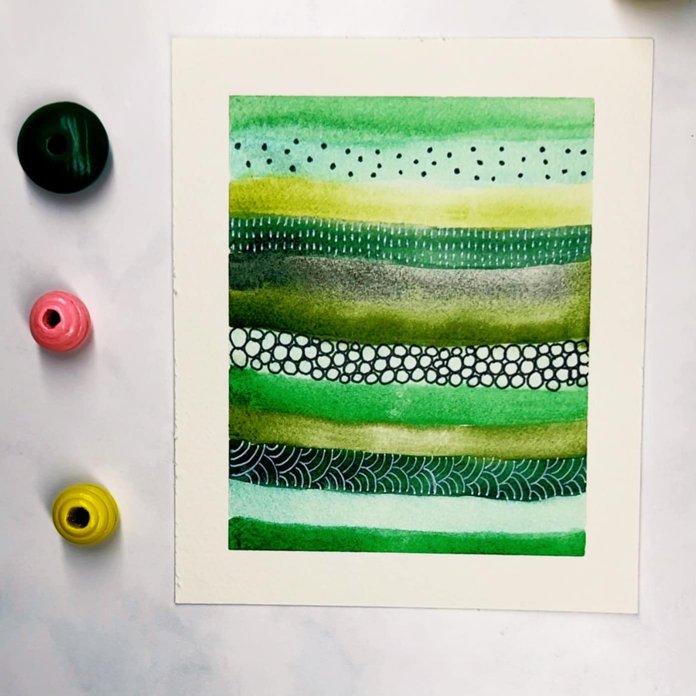 Easy Watercolor Therapy for Busy Moms • The Creative Cooldown