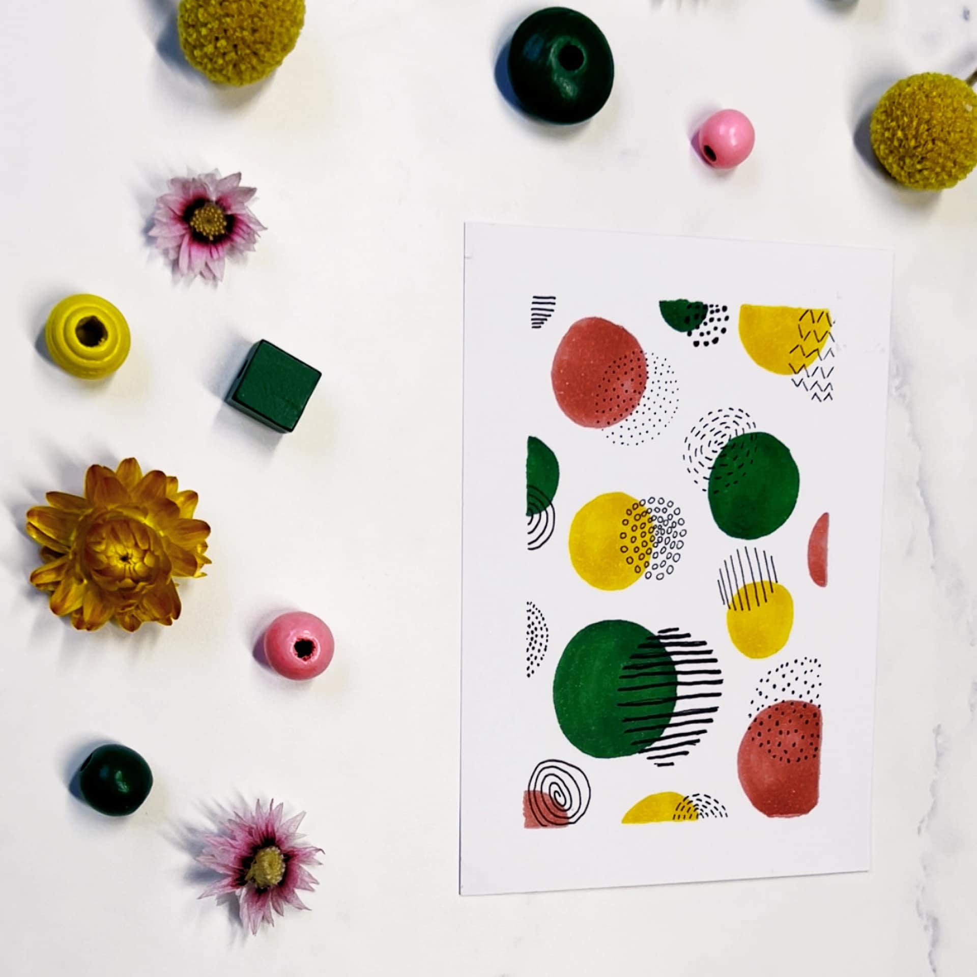 Mindful circle shadow exercise • The Creative Cooldown